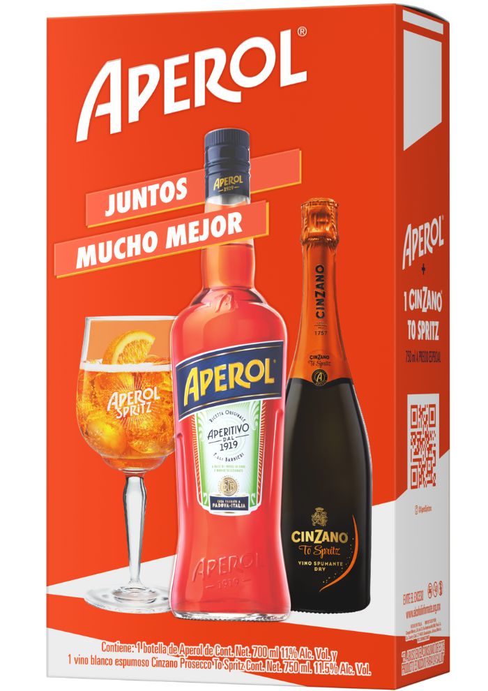 Aperitivo Aperol 700 Ml + Cinzano Pro-spritz 750 Ml – La Castellana