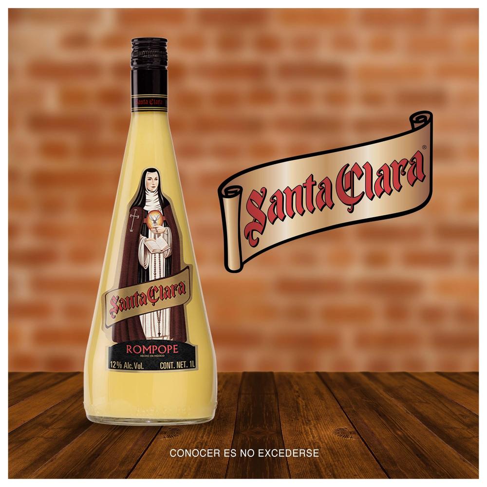 Rompope Santa Clara 1000 mL – La Castellana